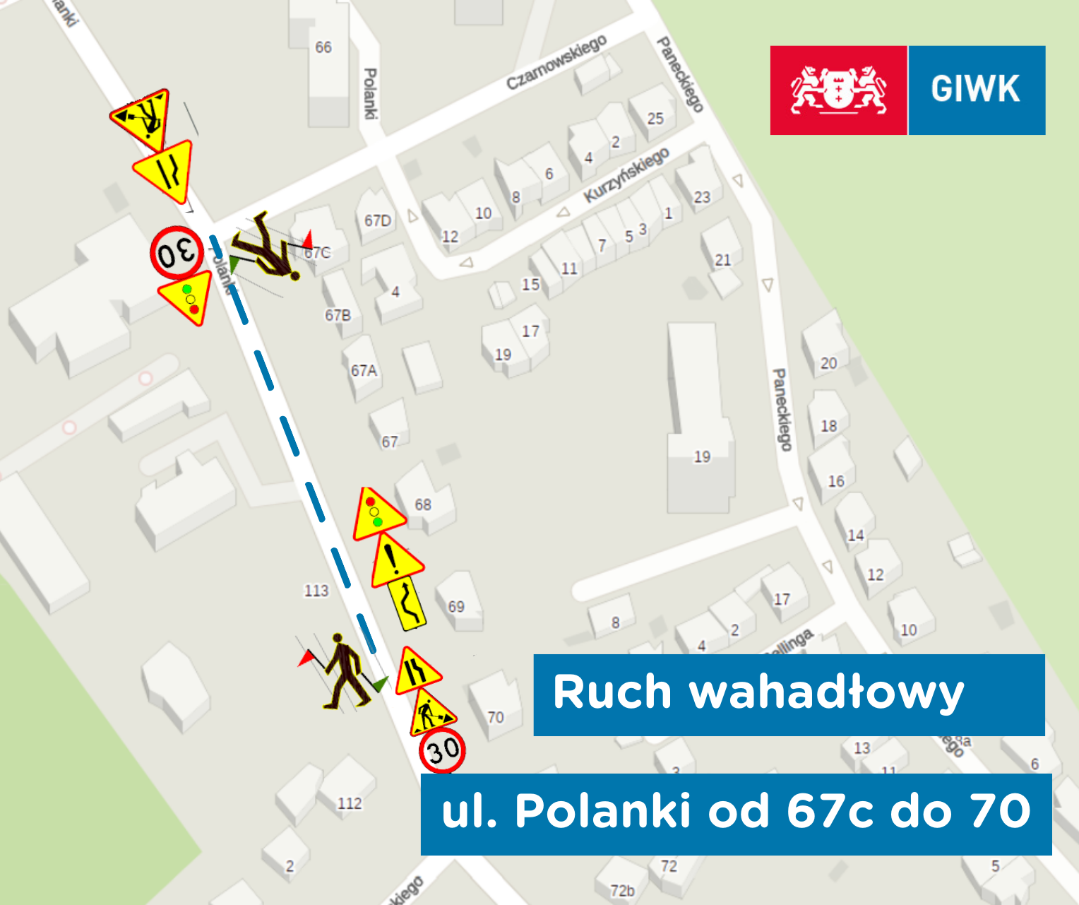 Gdańsk: Zmiana organizacji ruchu na ul. Polanki. Znamy powód